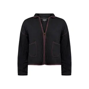 KNOWN SUPPLY Quilted Jacket Elderberry