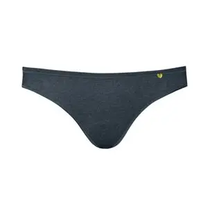ZD ZERO DEFECTS Venus Mini Brief – Comfortable Fit & Skin-friendly Soy Fiber Color Graphite - Grey
