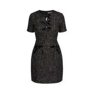 GIRL IN MIND Kenza Bow Detail Mini Dress