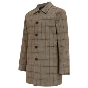 GUARDS LONDON Robertson Reversible Raincoat Check - Black