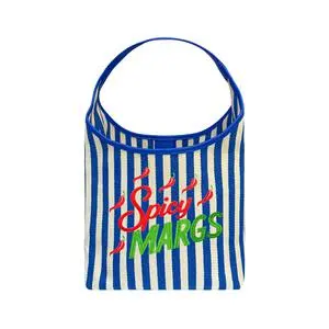 LILLY LOVES Spicy Margs Striped Bag - Blue