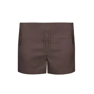 ANEMOIA Sable Poplin Micro Shorts