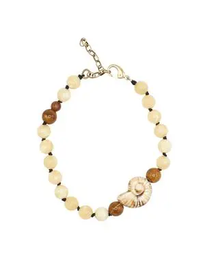 SITA NEVADO Nautilus Necklace - Brown