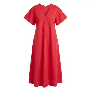 Adrift Clothing Tatum Flutter Sleeve Maxi Dress