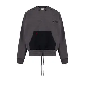 PCFG Your Itch Two Cord Hoody Asphalt - Grey