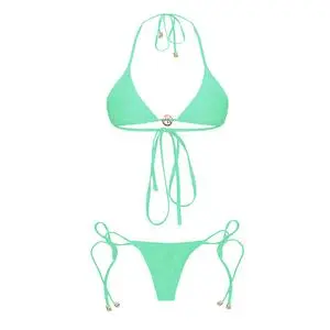 AK ROYALTY RESORTWEAR Pamela Bikini Mint - Blue/green