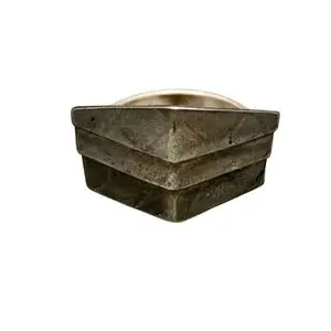 ZULA JEWELRY + DESIGN Brown / Silver Bravery Shield Ring - Brown/silver