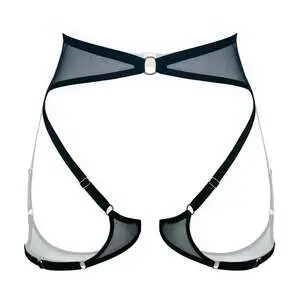 MONIQUE MORIN LINGERIE Ether Harness - Black