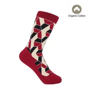 PEPER HAROW - MADE IN ENGLAND Vertex Socks - Red