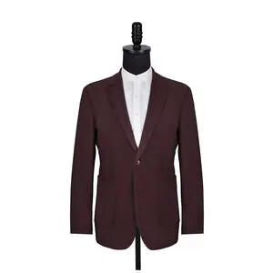 DAVID WEJ Ashford Relaxed Single Breasted Blazer - Brown