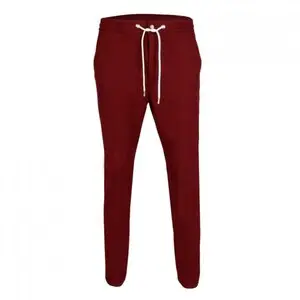 DAVID WEJ Ashford Plain Drawstring Trouser – Burgundy