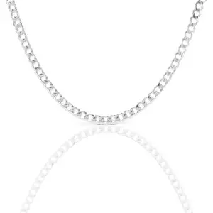KASUN LONDON Iron Maiden 10mm Necklace Silver