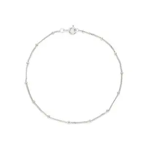 AUREE JEWELLERY Barbican Sterling Beaded Bracelet - Silver