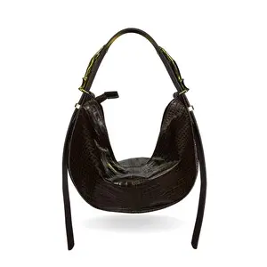INDIGOLUSH Midi Hobo Gilded Lure Ebony - Brown