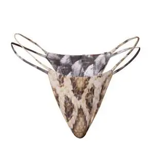 L’animal Jungle Reversible Bikini Bottom - Green