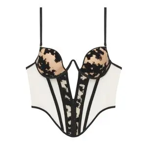PERILLA Harlow One Corset Nude - Black