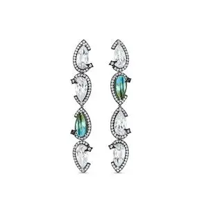 Sally Skoufis Labradorite Earrings