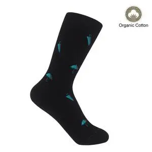PEPER HAROW - MADE IN ENGLAND Umbrella Socks - Black