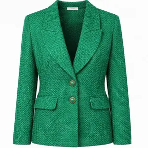 NUVV COLLECTION Casual Tweed ’s Blazer