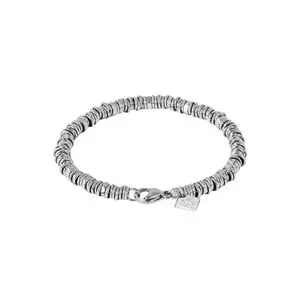 Tateossian Thompson Hexagonal Discs Bracelet - Silver