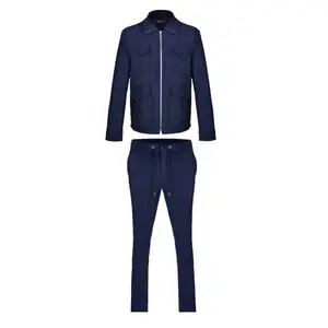 DAVID WEJ Ashford Trucker Set Navy - Blue