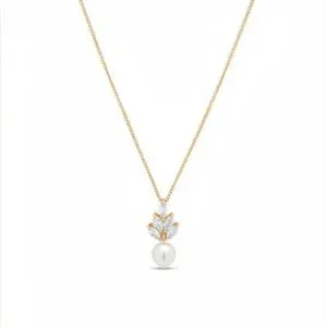 STEPHANIE BROWNE AUSTRALIA Bocheron Pearl Pendant - Gold