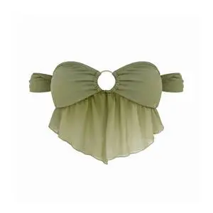 IVY SWIMWEAR Camilla In Sage Top - Green