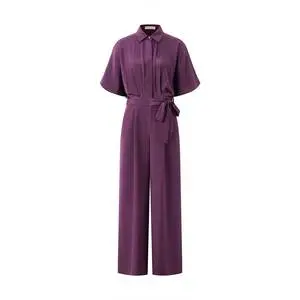 EMMA WALLACE Shay Jumpsuit -deep - Purple