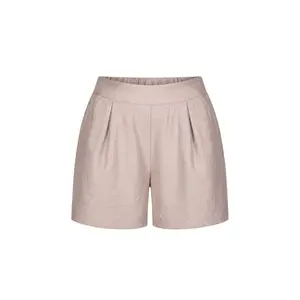 OH!ZUZA NIGHT&DAY Neutrals Echo Viscose Shorts Pockets Light - Beige