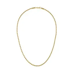OLIVIA LE Grande Venice 18k Filled Rope Necklace - Gold