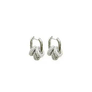 VICKY&NICO Square Harmony Trio Earrings - Silver