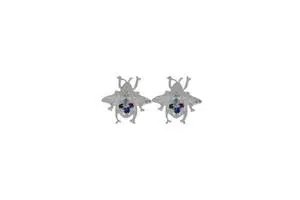 VICKISARGE Stinging Stud Earrings - Silver