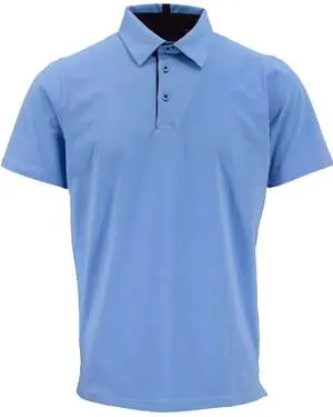 LORDS OF HARLECH Pietro Polo Shirt - Blue