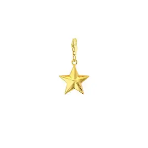 TRUE ROCKS 18kt Plated Star Charm - Gold