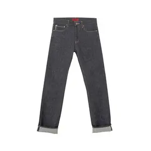 DIN & DEEN Katana Collection Regular Fit Selvedge Denim Jeans - Grey