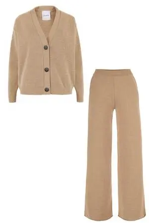 SALANIDA Neutrals Bene 100% Merino Co-ord - Beige