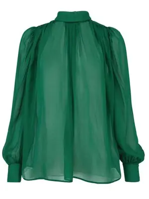 HELENE GALWAS Bibi Silk Blouse