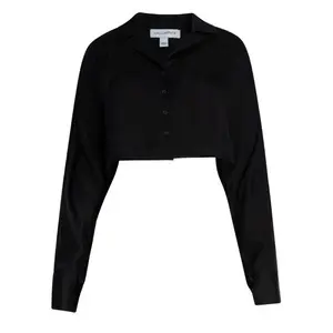 CIRCULAR PATH Crop Dolman Shirt