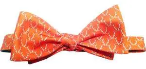 LAZYJACK PRESS Buckwild Bow Tie - Orange