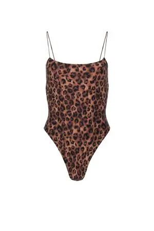 SUNKISSED Black / Brown Le Bon Bon Leopard - Black/brown