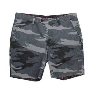 LORDS OF HARLECH Camouflage Stretch Cotton Shorts