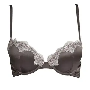 TALLULAH LOVE Neutrals Opulent Lace Bra In Caramel/mocha - Brown