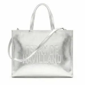 TERRY DE HAVILLAND Shopper Tote Bag - Silver