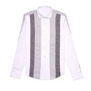 EIGHT X Black / White Relay Button Down Shirt - Black/white