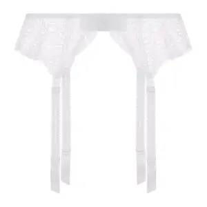 JOURNELLE Allegra Suspender Belt Blanc - White