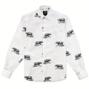 GRESHAM BLAKE Rhino Shirt - White