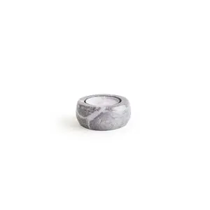 And Jacob Vaina Candle Holder Small - Grey