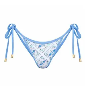 IVY SWIMWEAR Alessia In Azzurro Bikini Bottoms - Blue