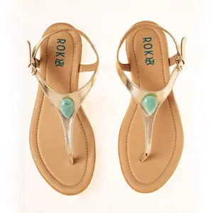 ROKHZ 11:11 Platinum With Amazonite - Gold