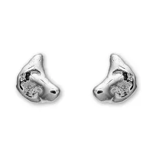 EVA REMENYI Talisman Half Moon Earrings - Silver